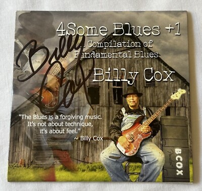 Billy Cox Autographed Compilation Of Fundamental Blues CD | eBay
