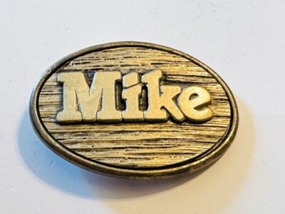 Belt Buckle - Mike | eBay