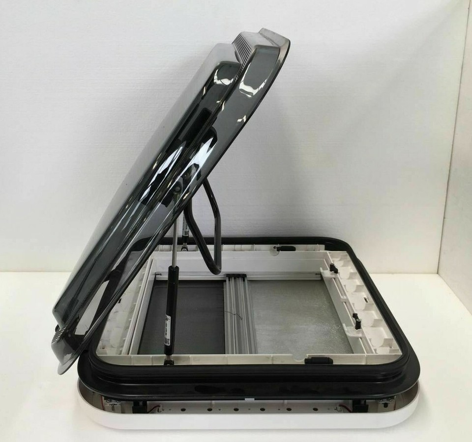 Large Caravan RV Motor Home Skylight Roof Vent Hatch 500 x 500 mm cut ...