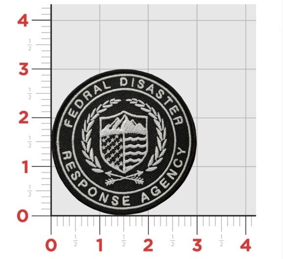 The Last Of Us FEDRA Sew On Embroidered Patch 3" x 3" SET OF 2 | eBay