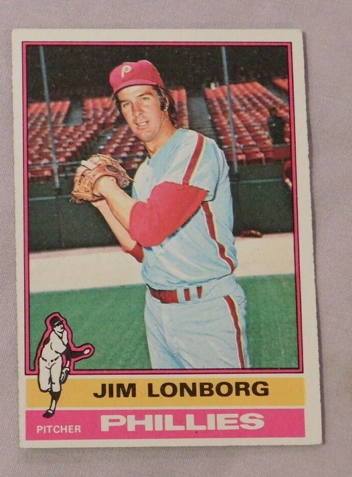 1976 Topps Jim Lonborg Phillies #271 Baseball Card Ex | eBay