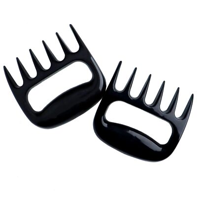 2 Pack Meat Shredder Claws BBQ Pork Puller Metal Meat Pulling Fork for ...