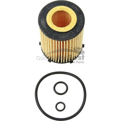 One New Hengst Engine Oil Filter E818HD238 2701800109 for Mercedes MB ...