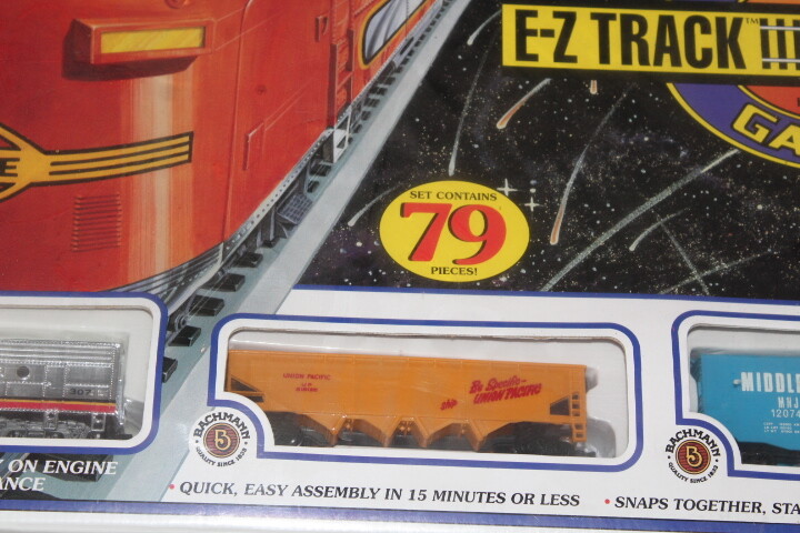 Vintage Bachmann HO Scale GALAXY Train Set E-Z Track System SEALED | eBay