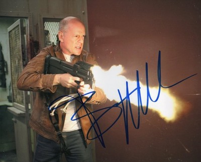 Autographed Bruce Willis Die Hard 8 x 10 Photo Signed with COA | eBay