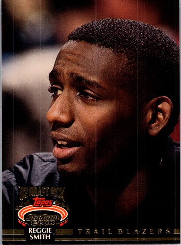 Reggie Smith Rookie Portland Trail Blazers 1992-93 Stadium Club #329 | eBay