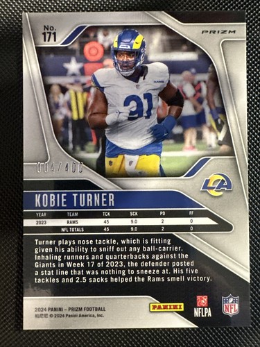 2024 Panini Prizm - Kobie Turner #171 Pandora Prizm /400 | eBay