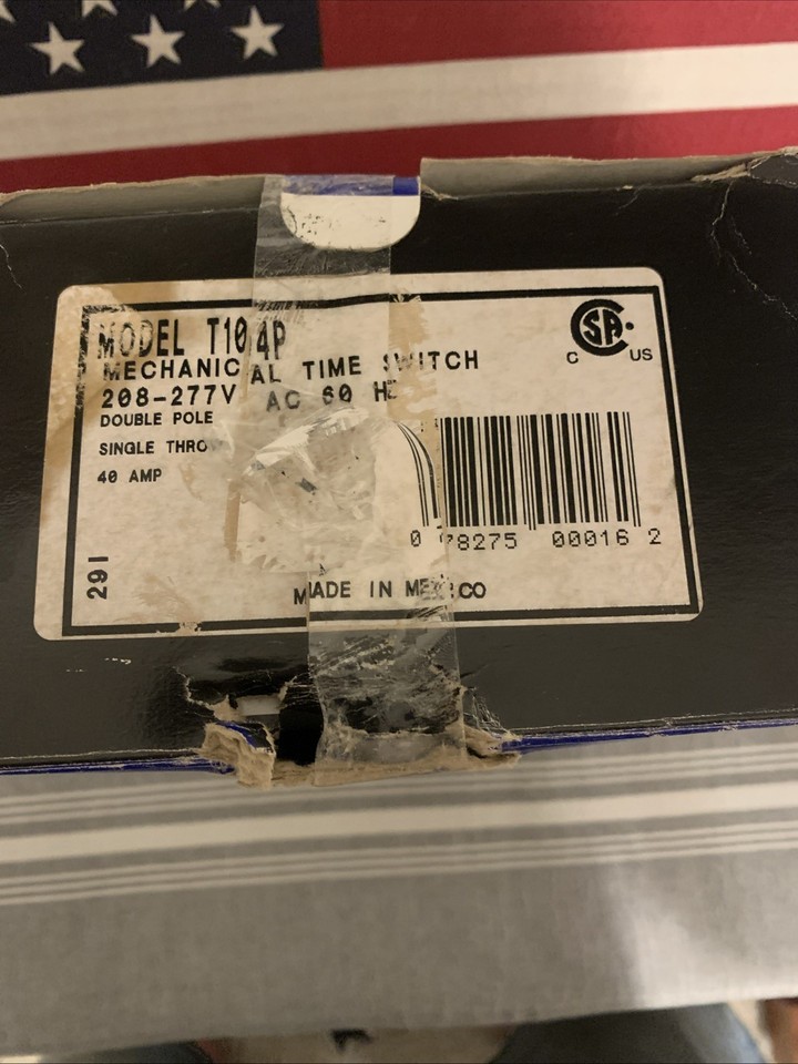 Intermatic Indoor/Outdoor Pool Timer - T104P 208-277V Gray Box | eBay