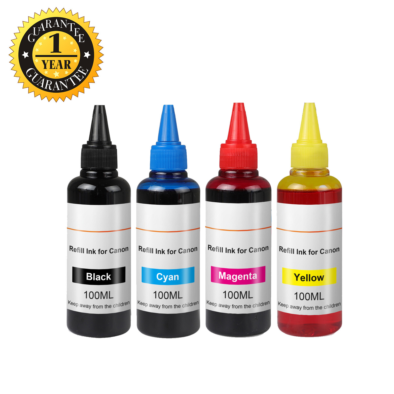 Refill Ink Kit (4 PK) for Canon PGI-250 PGI-270 PGI-280 250XL 270XL ...