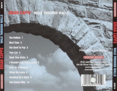 BRIAN CAPPS WALK THROUGH WALLS NEW CD 12928817929| eBay