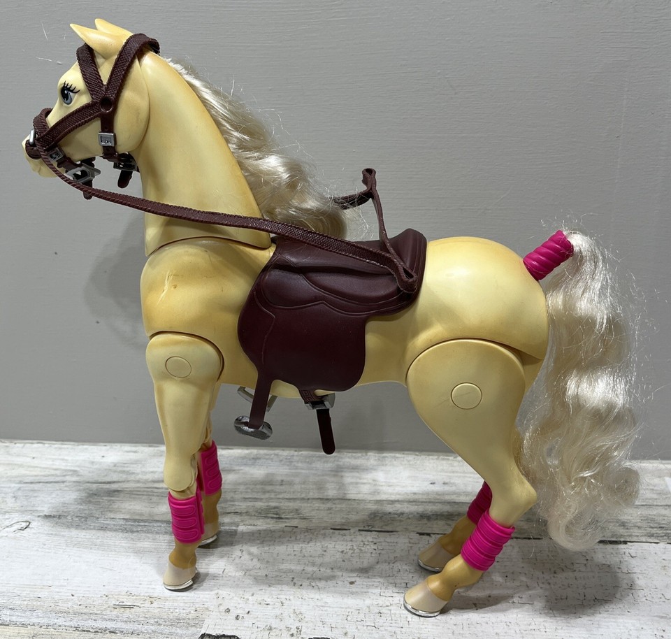 Barbie Jumping Tawny Horse w/ Saddle - Mattel Inc. 2006 (Untested) | eBay