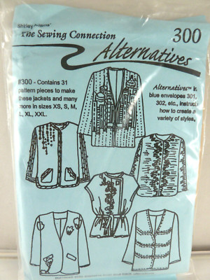 Shirley Adams The Sewing Connection #300 Alternatives Pattern Jackets ...