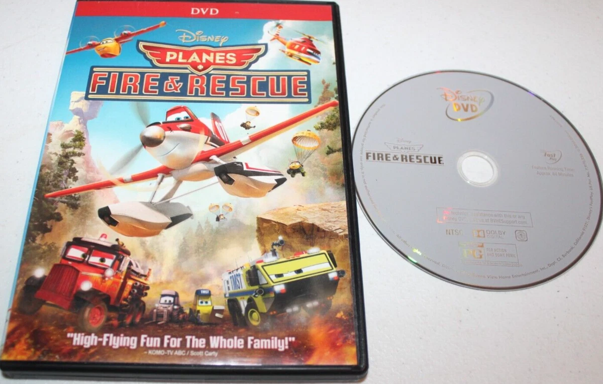 Planes Fire And Rescue Dvd Cover
