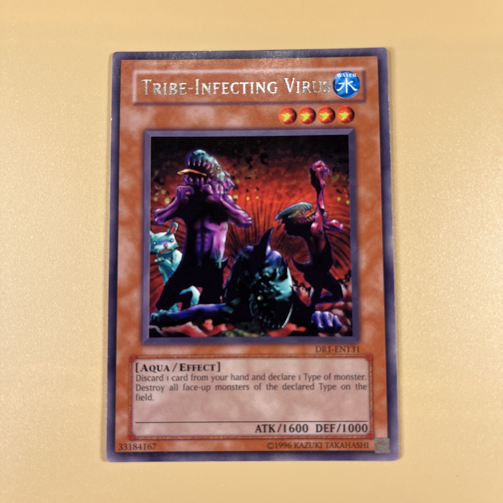 Yu-Gi-Oh! TCG Tribe-Infecting Virus Dark Revelation Volume 1 Dr1-En131 ...