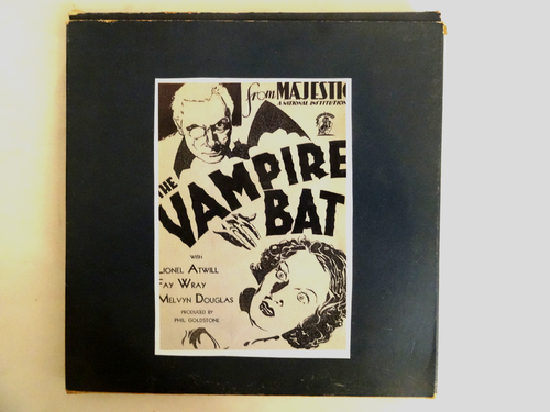 Super 8mm b/w SOUND 400'' odd reel "THE VAMPIRE BAT" Part 3 only (END ...
