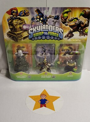 SKYLANDERS SWAP FORCE [S3] Rare Triple Pack Inc Heavy Duty Sprocket ...