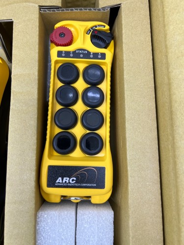 ARC FLEX 8EX Overhead Crane Hoist Radio Remote Control System with ...