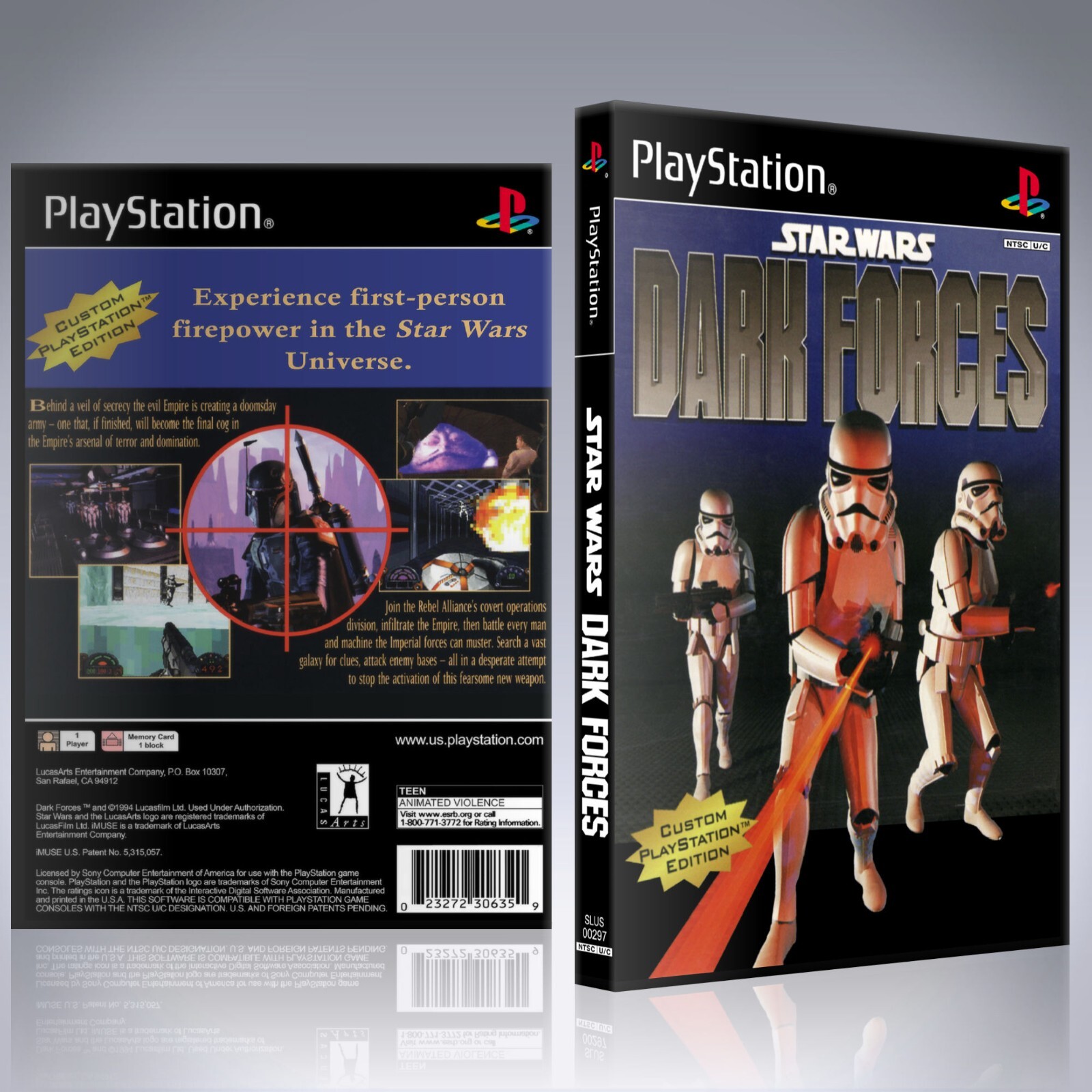 PS1 Case - NO GAME - Star Wars - Dark Forces | eBay