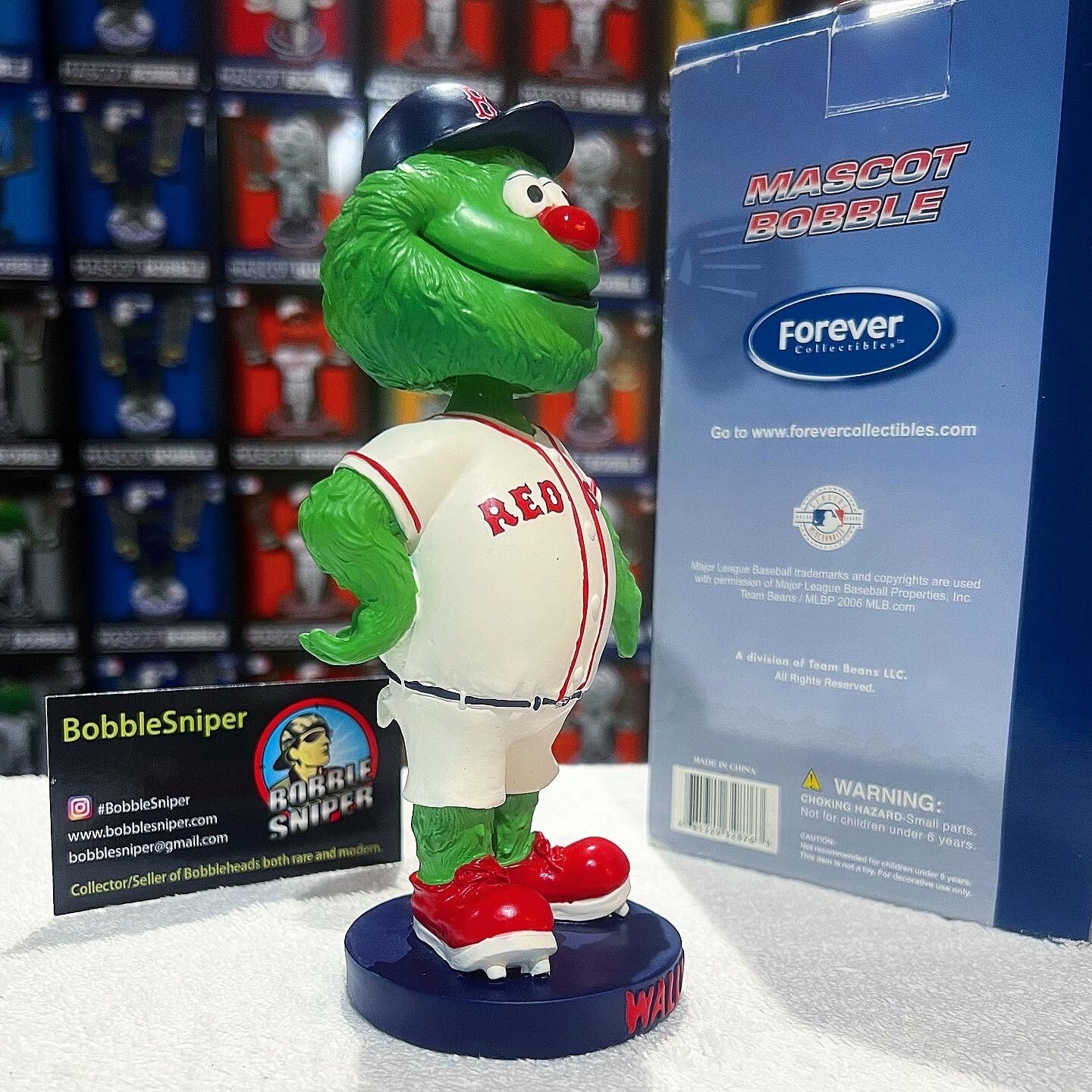 WALLY "The Green Monster" Mascot Boston Red Sox Limited Edition MLB ...