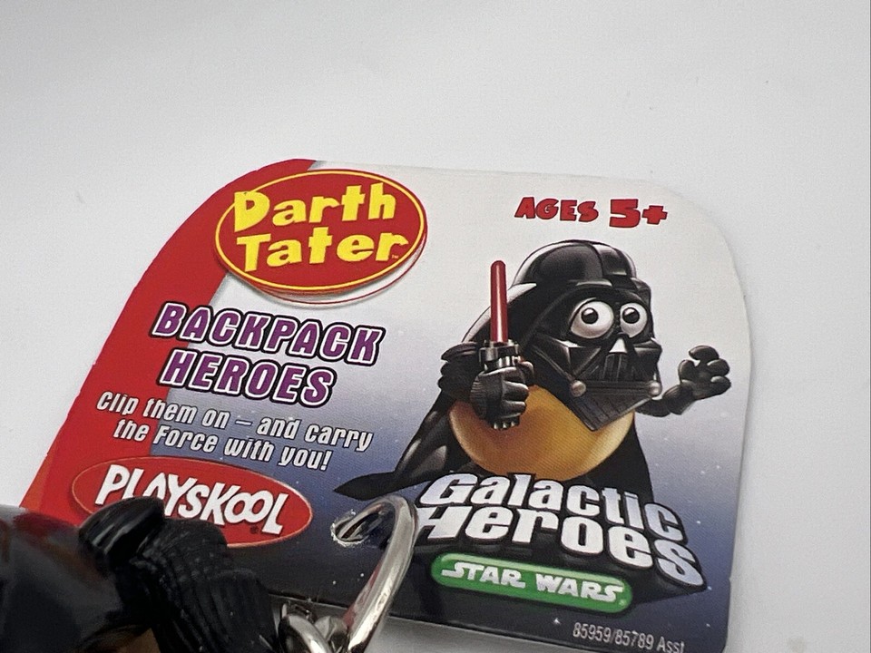Star Wars Darth Tater Vader Playskool Galactic Heroes Backpack Keychain ...