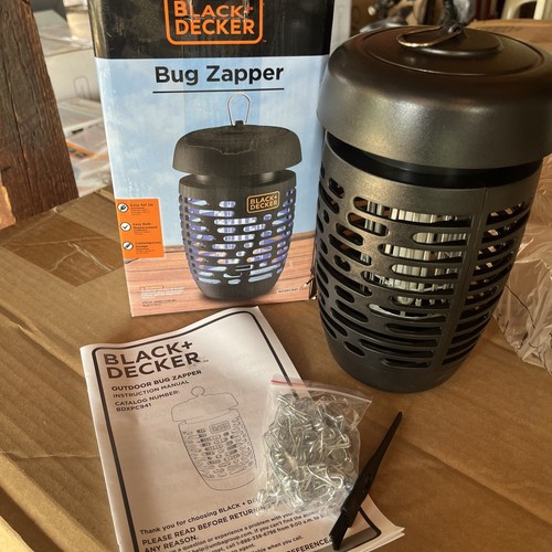 BLACK + DECKER, Outdoor Bug Zapper OPEN BOX | eBay