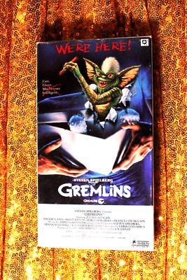 GREMLINS VHS horror 80s HTF AMBLIN OG STEVEN SPIELBERG D1 | eBay