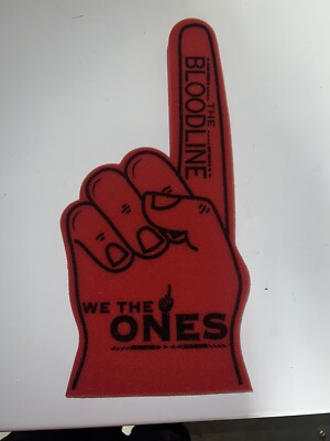 WWE Roman Reigns The USOS The Bloodline Foam Finger. RARE Wrestlemania ...