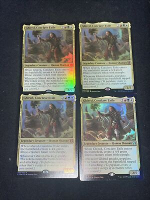 Ghired, Conclave Exile - Foil x4 - Commander 2019 - NM-Mint, English ...