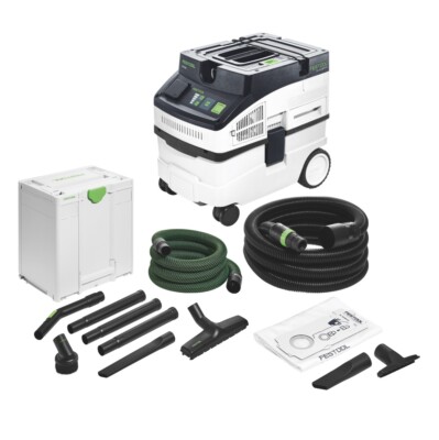 Festool CT 15 E CLEANTEC Absaugmobil 15 l 577410 + RS-HW D 36-Plus ...