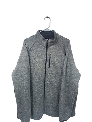 Swiss Tech Mens Jacket Full Zip Insulated Jacket Grey Size X-Large | eBay