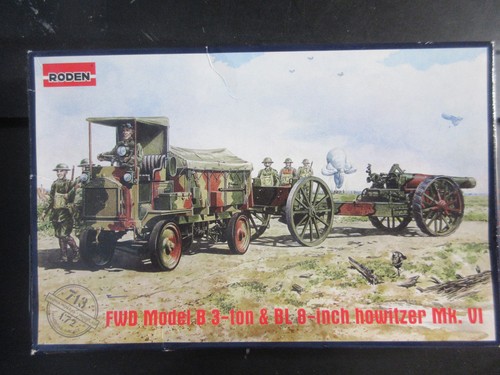 RODEN 1/72 WW1 FWD MODEL B 3-TON & BL 8-INCH HOWITZER Mk.VI #713 | eBay