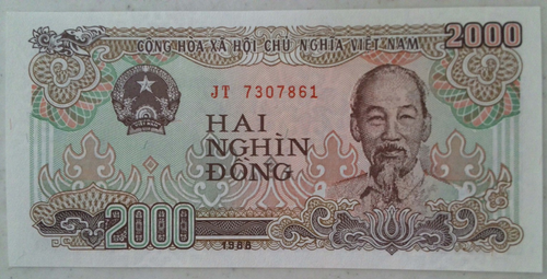Vietnam 2000 Dong Banknote World Paper Money UNC Currency Bill Note | eBay
