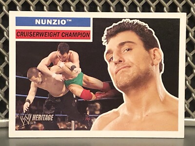 2005 Nunzio Topps Heritage WWE Wrestling Card #47 ECW Lil Guido FBI ...
