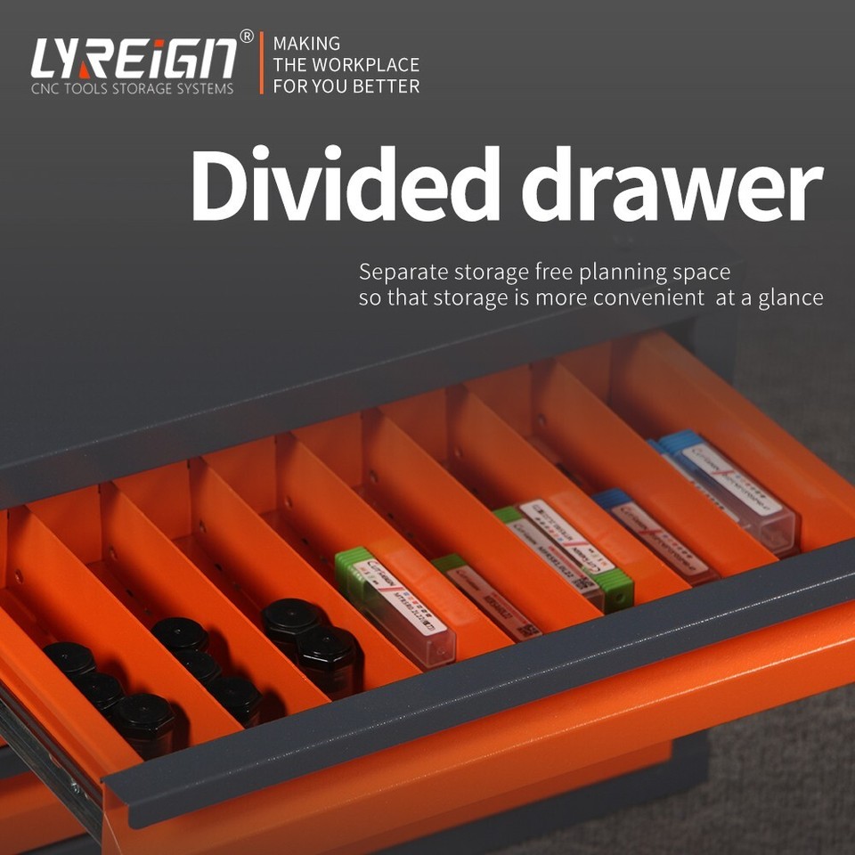 Stackable Metal 5 Drawer Cabinet Box for Small Tool Parts and End DIY ...