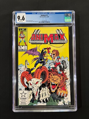 Animax #1 CGC 9.6 (1986) | eBay