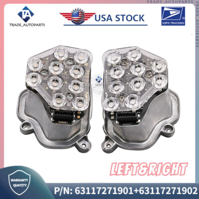 2x Left+Right Turn Signal Light LED Module For BMW 528i 535i 550i ...