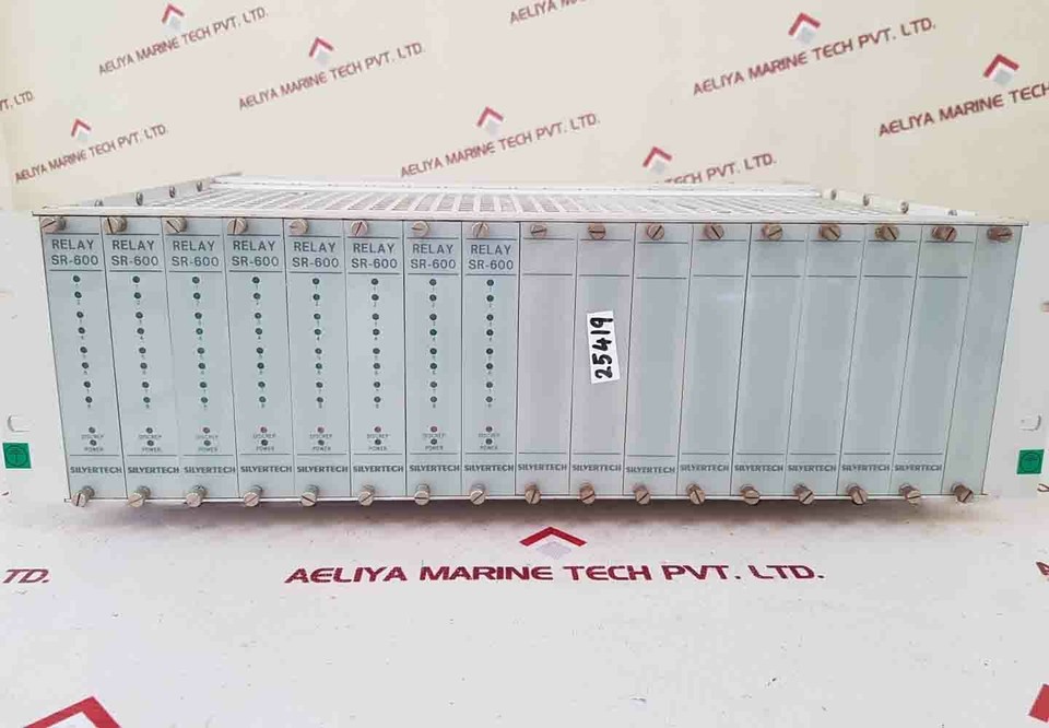 Silvertech SR-600(8) Relay Control Panel Rack Afa/ja-001/x1 | eBay ...