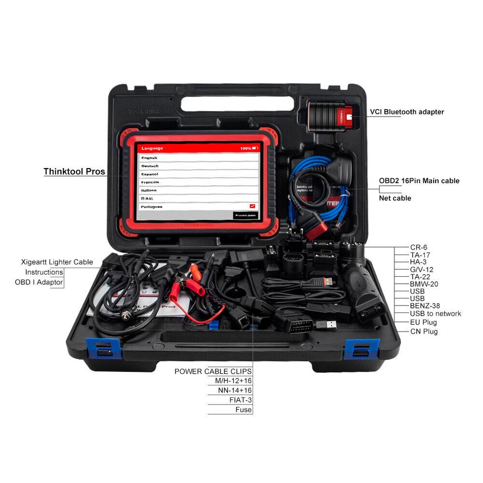 2025 THINKCAR Thinktool PRO 5 Car Diagnostic Scanner Key Coding ...