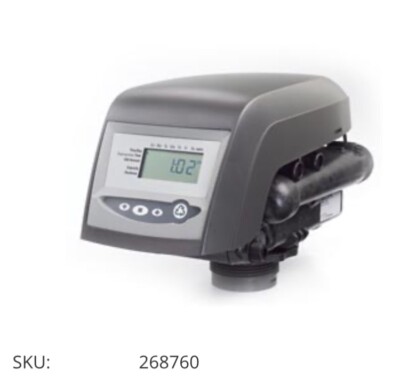 Autotrol 268/760 Logix Meter Valve With 12V AC & Backwash Drain Fitting ...