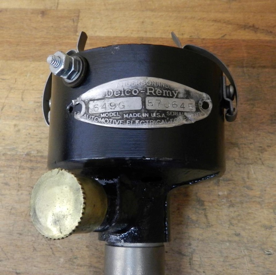 1937-39 Chevrolet Car & Truck 216ci 3.5L I6 rebuilt point distributor ...