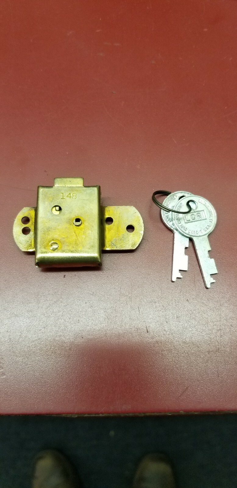 Lori Ilco 1650 Mailbox Lock long ear Cole Columbia Amalgamated vintage ...