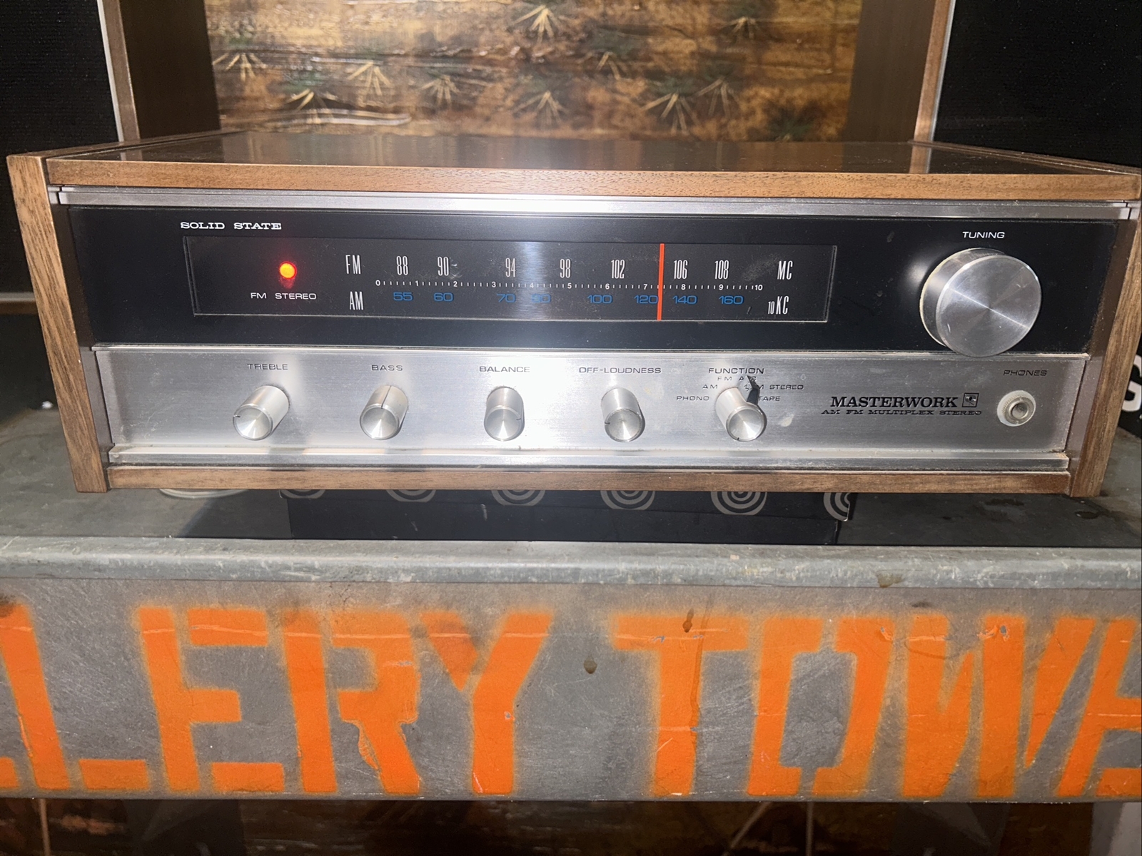 Vintage Masterwork M-4800 AM/FM Multiplex Stereo Receiver with original ...