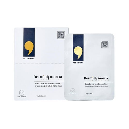 [DERM'ALL MATRIX] Basic Dermal Care Essence Mask (25g × 10sheets) K ...