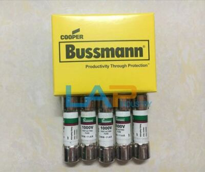10PCS New For BUSSMANN Multimeter Fuse DMM-11AR 11A 1000V 10*38 | eBay