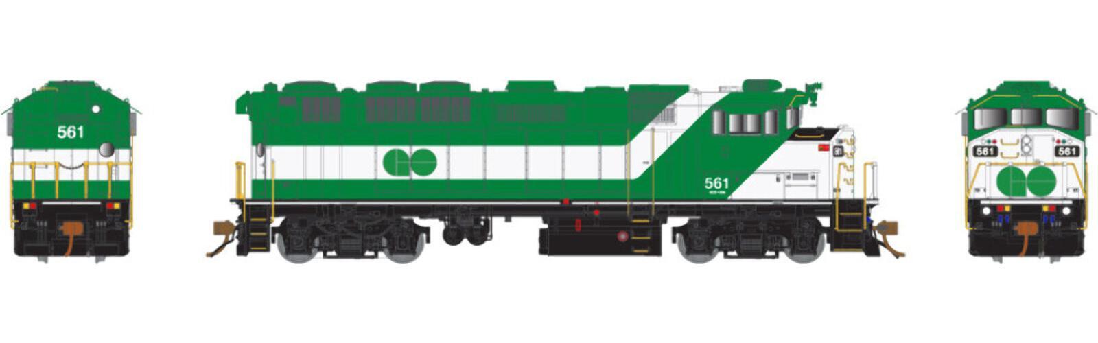Rapido 19508 HO Scale Go Transit GMD F59PH #564 | eBay