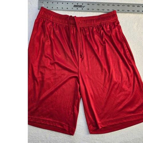 Hibbett Sports Shorts Adult Medium Red Athletic Sports Basketball | eBay