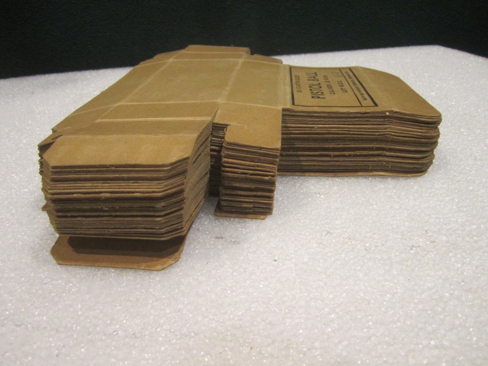 VINTAGE US MILITARY OLIN MATHESON CHEMICAL CO EMPTY AMMO BOX M1911 45 ...