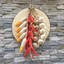1 Bunch Hanging Fake Vegetable Artificial Corn Pepper Garlic Hanger ...