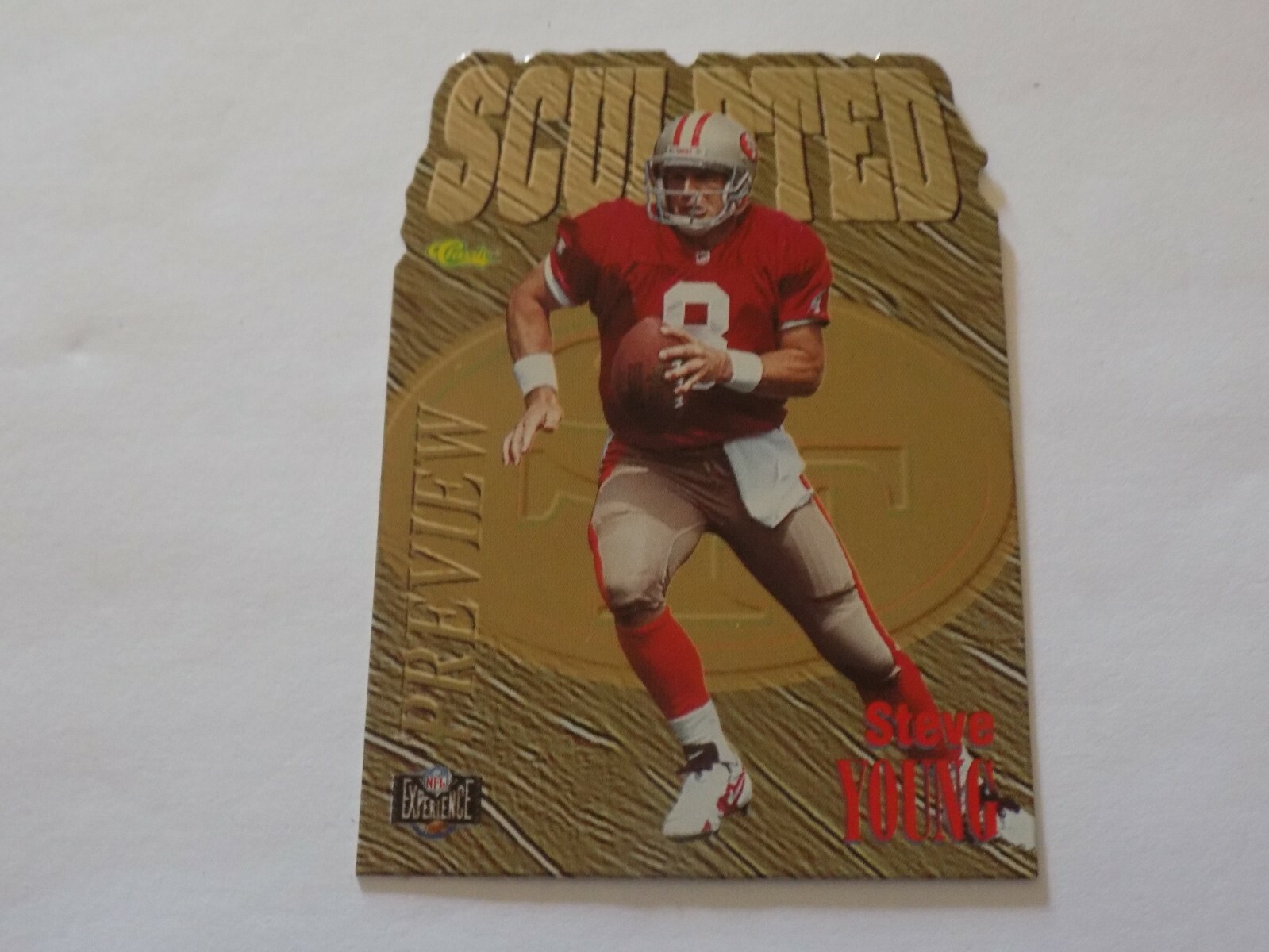 1995 Classic NFL Experience Preview Sculpted Steve Young Card #NX3 | eBay