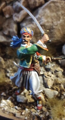GREEK REVOLUTION 1821 Nikitaras Warrior 54mm | eBay